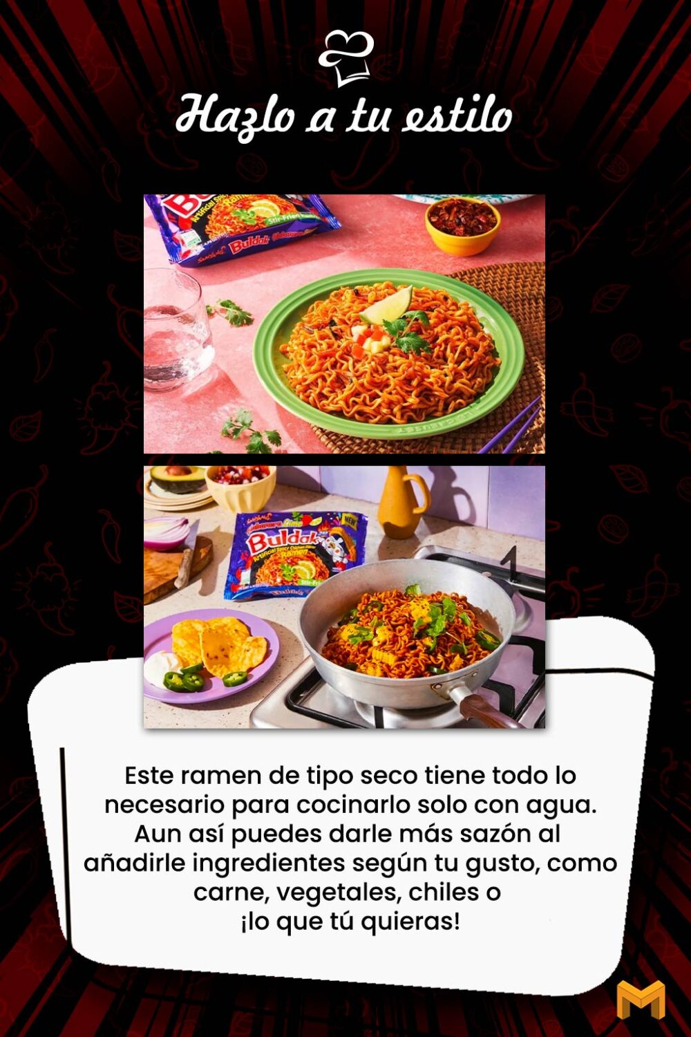 Ramen de Habanero con Limón Buldak 135g – Megazone